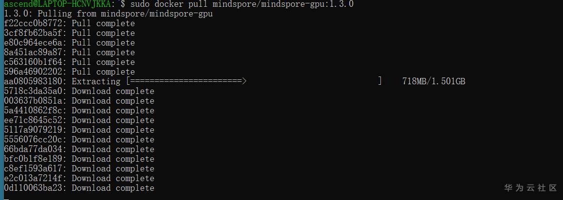张小白带你在windows11 预览版的wsl上玩转mindspore 1 3 0(gpu版) 云社区 华为云